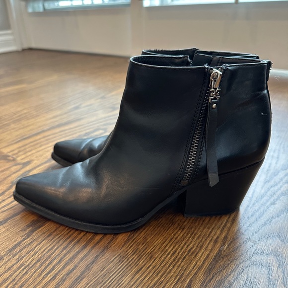 Sam Edelman | Shoes | Sam Edelman Black Western Booties | Poshmark